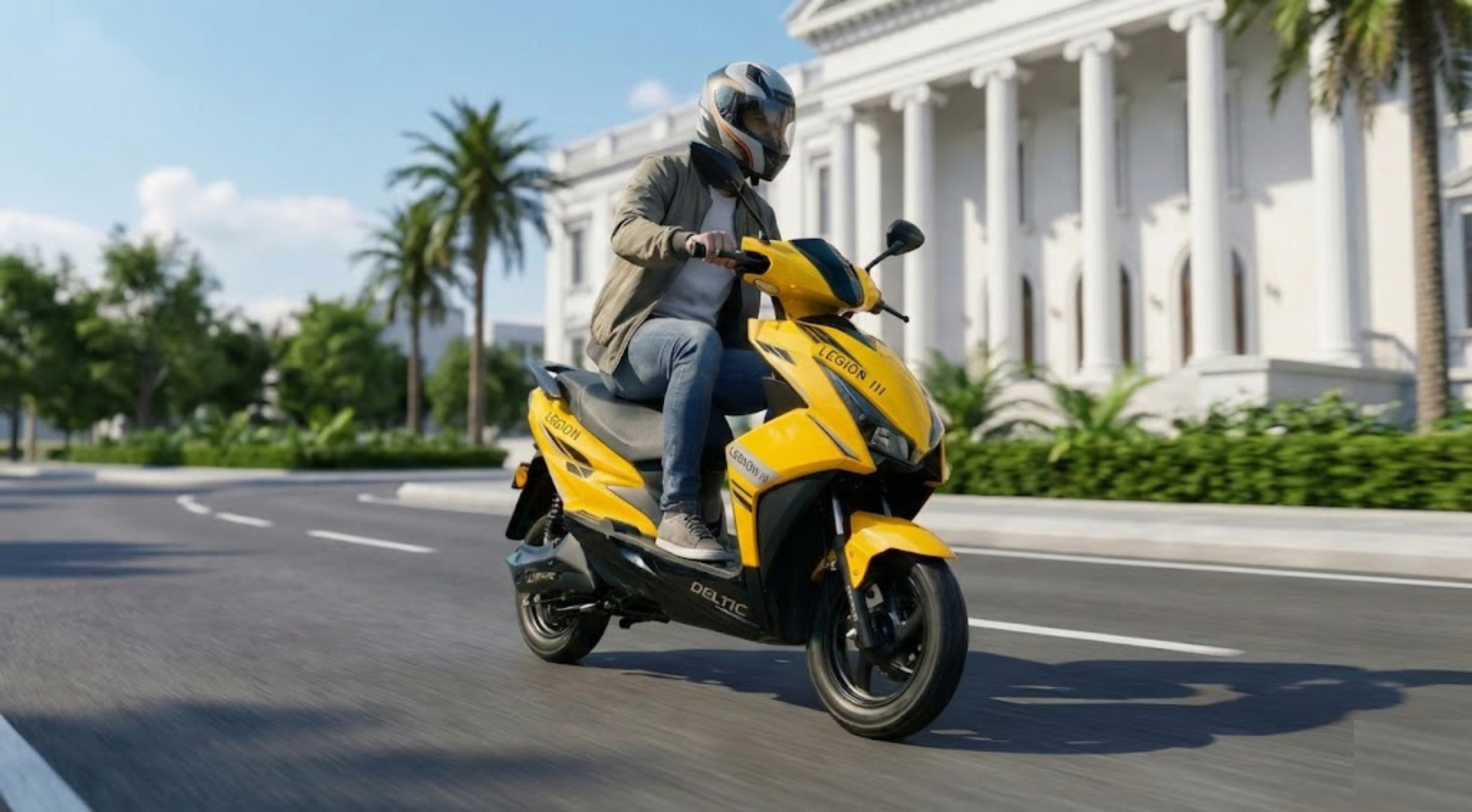Deltic Legion Styling & Sporty Electric Scooter - Price , Range ...